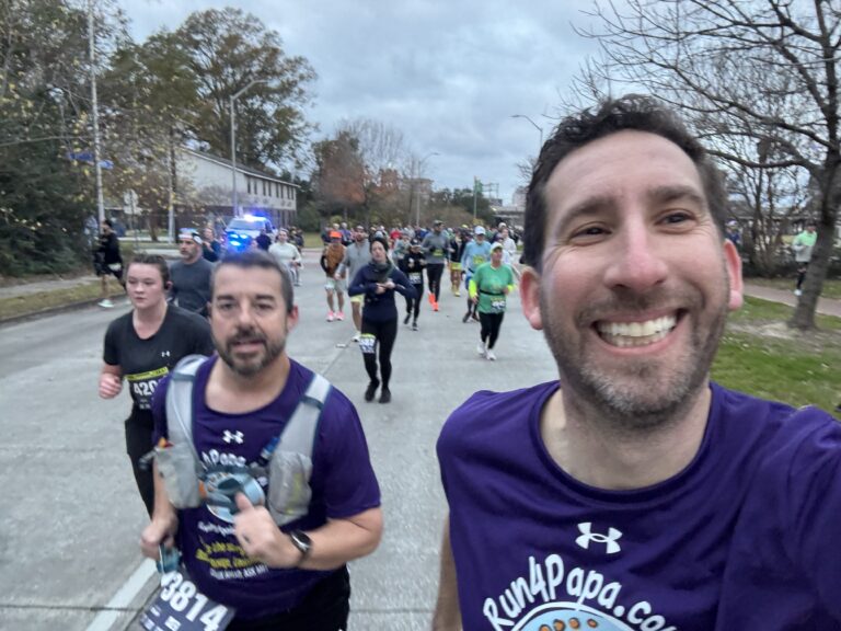 Louisiana Half Marathon, Baton Rouge, LA - Run4papa